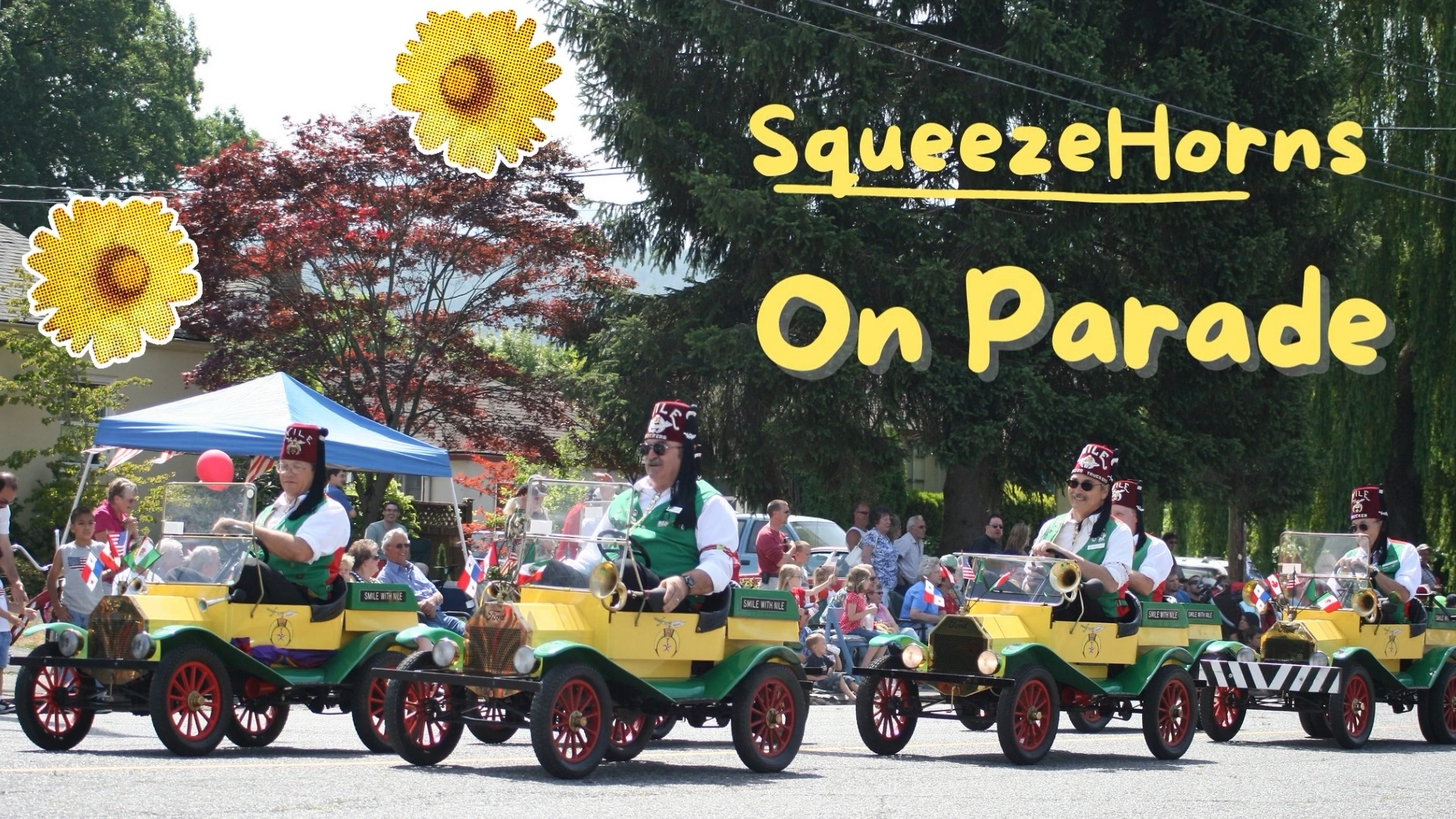 Squeeze Horns On Parade - SqueezeHorns.com
